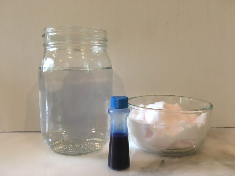 Homemade Rain Cloud : Science at Home for Kids